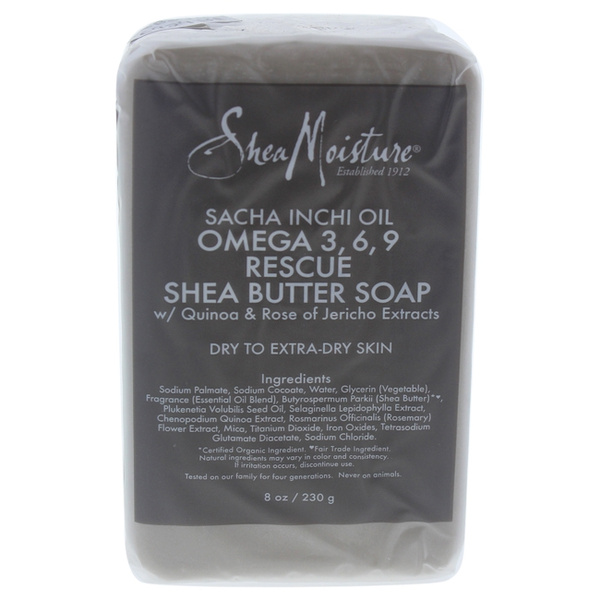 Sacha Inchi Oil Omega-3-6-9 Rescue Shea Butter Soap - Dry to Extra-Dry ...