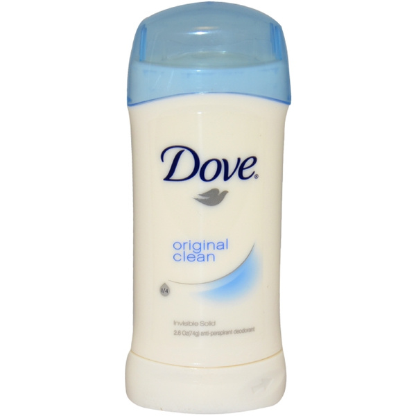 Original Clean Invisible Solid Deodorant by Dove for Women - 2.6 oz ...