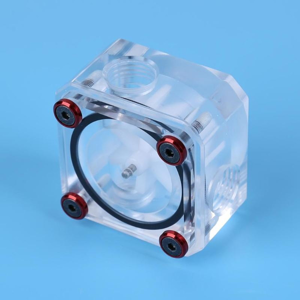 PC Cooling System G1/4 Transparent Acrylic Water Flow Meter Monitor | Wish