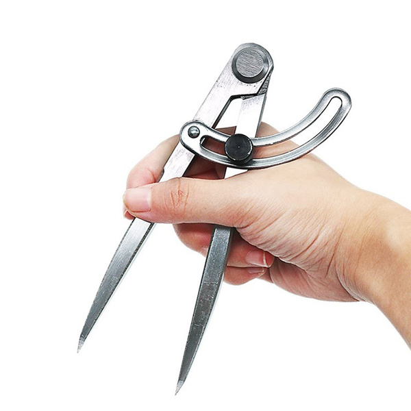 Spacing Compass Adjustable Leather Craft Rotating Tool Scriber DIY Edge ...