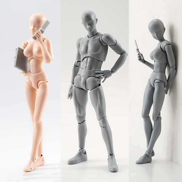 Artist Movable Limbs Male Wooden Figure Model Doll Toys Sketch Mannequin Puppet He Archetype She ...