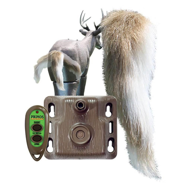 Primos Hunting Waggin' Whitetail Remote Control Motion Tail Deer Decoy ...