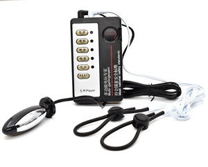Electrosex Shock Torpedo Device E-Stim Electro Plug Small Set W/Loops ...