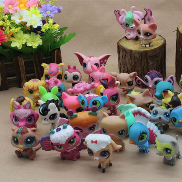 LPS lps Toy bag 20Pcs/bag Little Pet Shop Mini Toy Littlest Animal Cat ...