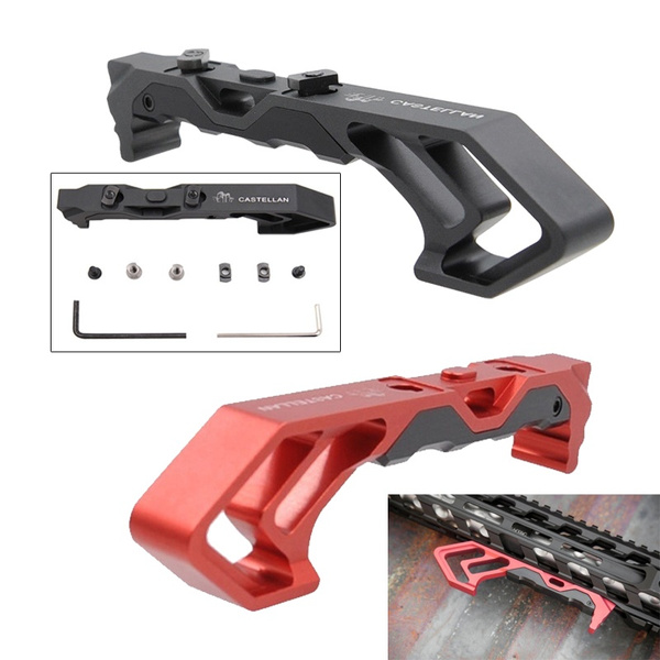 MOD Aluminum Foregrip Angled Fore Grip for Keymod&M-LOK Compatible ...
