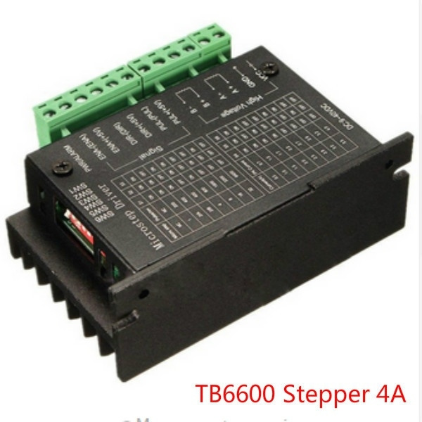 Updated version of TB6600 Stepper Motor Driver 4A 9~42V TTL 32 Micro-Step CNC 1 Axis NEW 2 or 4 ...