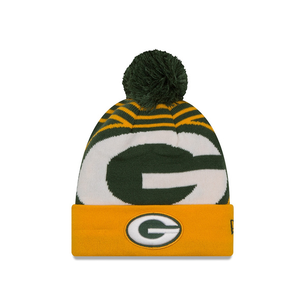 New Era Green Bay Packers Logo Whiz 2 Knit Hat | Wish