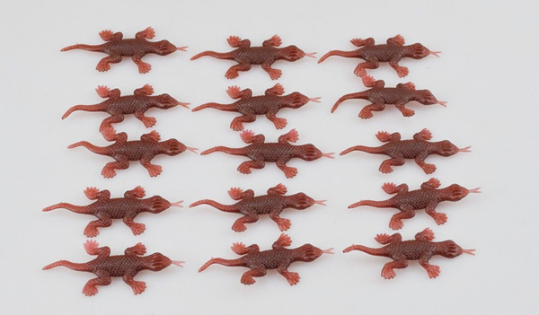 20Pcs Fake Gecko Simulated Insect Prank Toy Gecko Toy Joke Toys ...