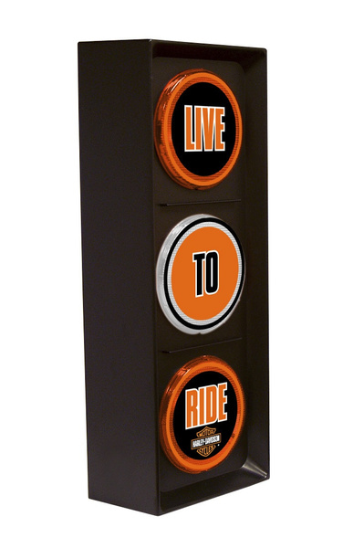 Harley-Davidson "Live to Ride" Flashing Lights | Wish
