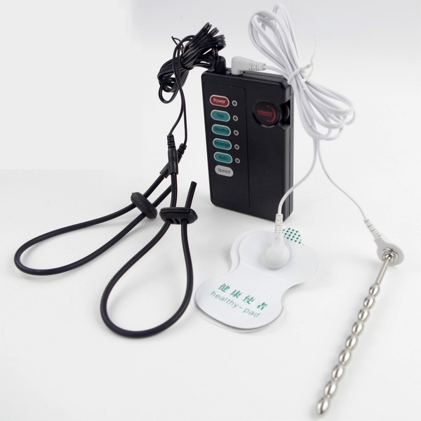 Sextoys For Men Electric Shock Peniss Extender Rubber Ring Urethral ...