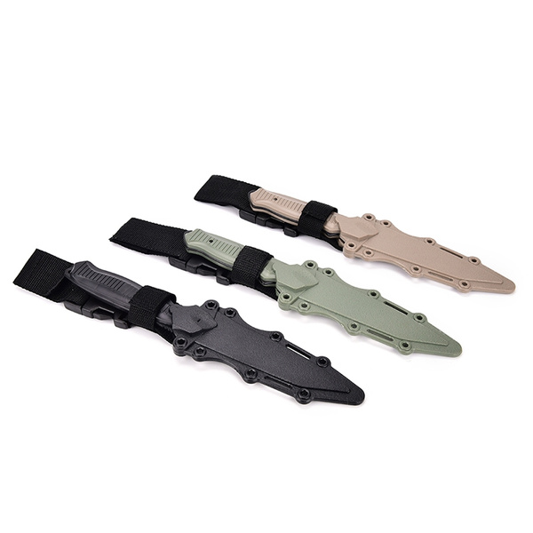 NEW US Army Tactical Training Dummy Dagger fake Prop Plastic Knife ...