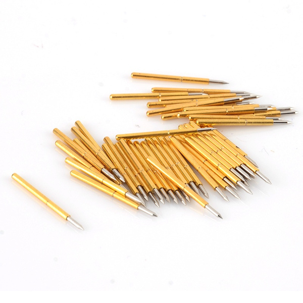 50pcs P75-B1 Spring Test Probes Pogo Pins Cusp Spear Head Dia 1.02mm ...