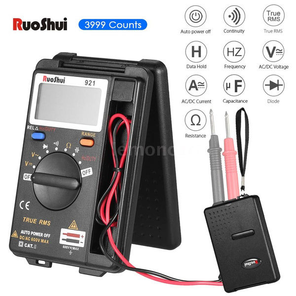 Pocket Size Mini Digital Multimeter Backlight AC/DC Handheld Ammeter ... Pocket Size Mini Digital Multimeter Backlight AC/DC Handheld Ammeter ...