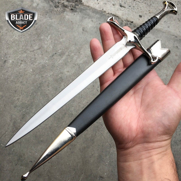 13.5" KING ARTHUR MEDIEVAL ORNATE HISTORICAL FANTASY DAGGER Short Sword ...