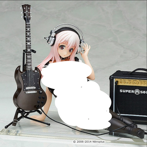 Newest Animation Project GSC Super Sonico Guitar After The Party 1/6 Set Model Doll Toys | Wish