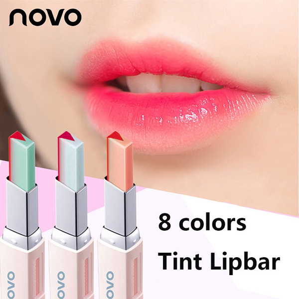 NOVO Gradient Lipstick Moisturizing Long Lasting Double Color Lip Blam ...