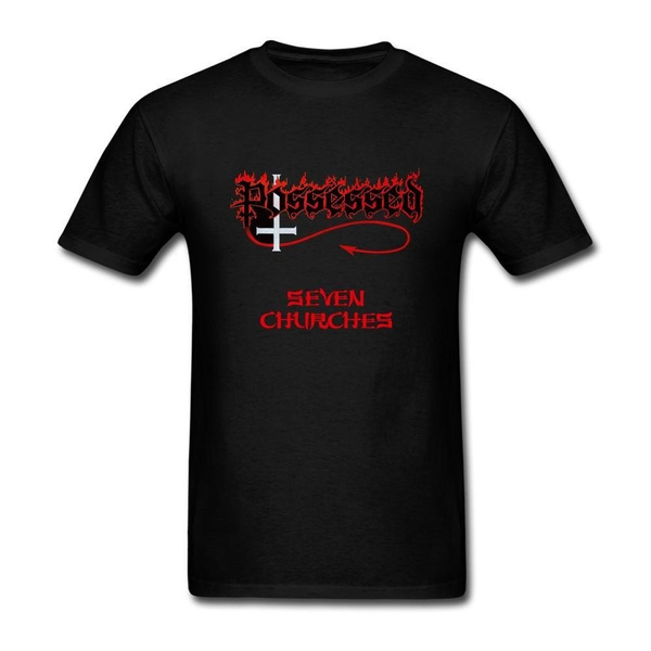 Men's Possessed Band Death Metal Short Sleeve T-shirt | Wish
