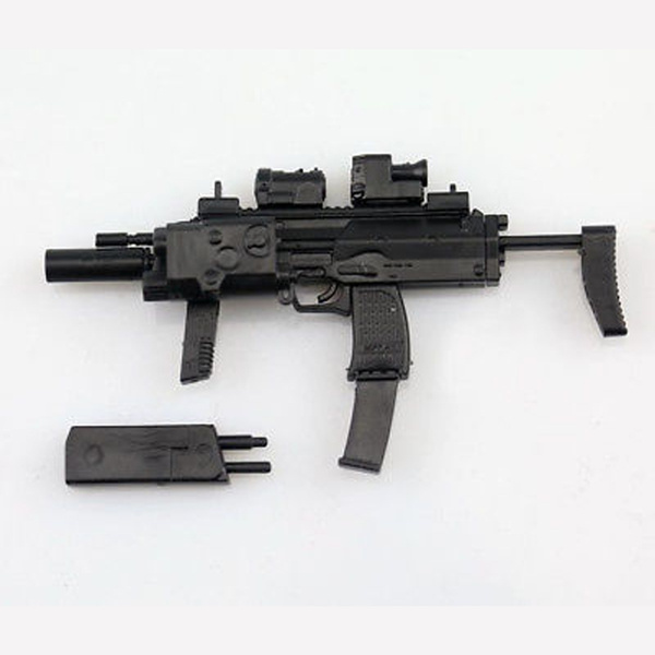 4D German Submachine Gun MP7 Weapon Gun Model 1/6 Scale Fit For 12 ...