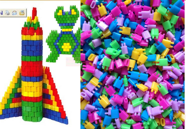 150pcs Bullet Building Blocks Plastic Model Kits Educational Kids Toys ...