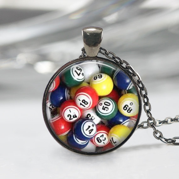 Bingo Balls Glass Pendant Bingo Player Pendant Bingo Necklace Art bingo-balls-glass-pendant-bingo-player-pendant-bingo-necklace-art