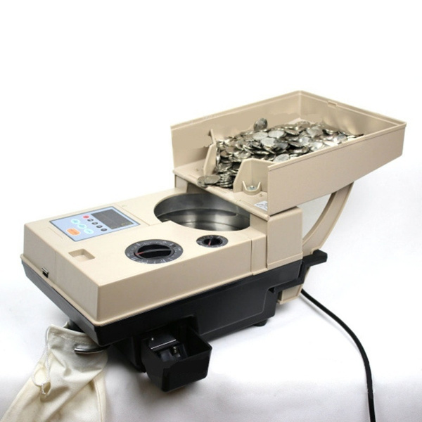 Electronic Automatic Coin Sorter Coin Counter Coin Counting Machine | Wish