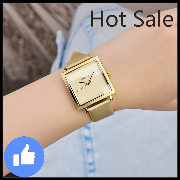 JULIUS Quartz Brand Lady Watches Women Luxury Gold Antique Square ...