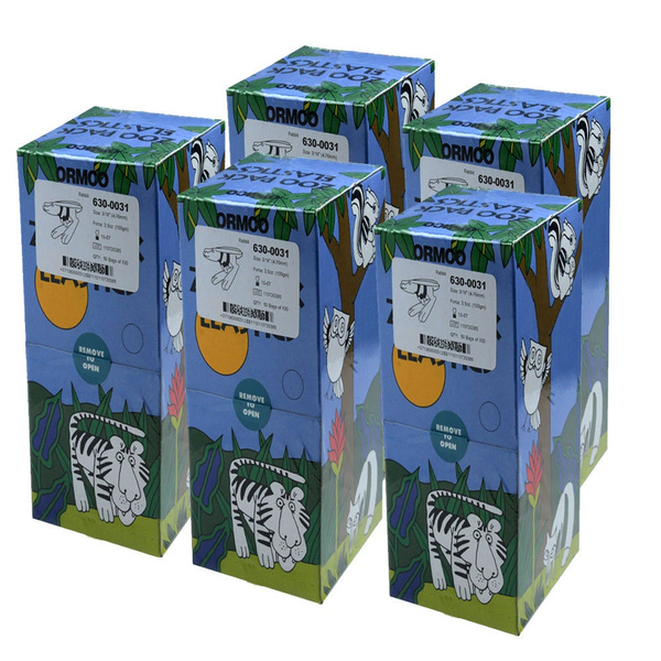 ORMCO Dental Orthodontic Elastics Rings 3/16 3.5OZ(rabbit) Zoo Pack ...