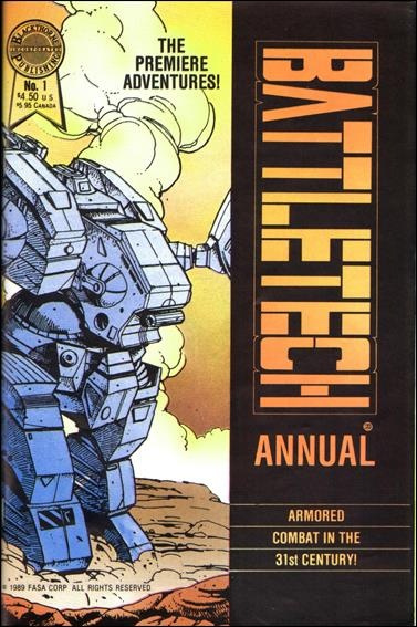 BattleTech (Blackthorne) Annual #1 VF ; Blackthorne comic book | Wish