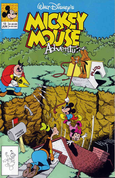 Mickey Mouse Adventures #13 VF/NM; Disney comic book | Wish