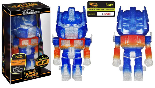 Transformers Optimus Prime Limited Edition Hikari Blue Vinyl Figure | Wish