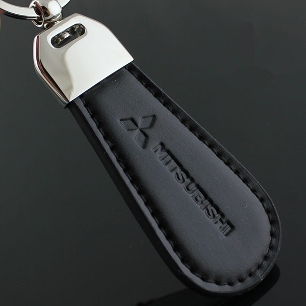 Mitsubishi Logo Metal Keychain Keyring for Mitsubishi Outlander Mirage ...