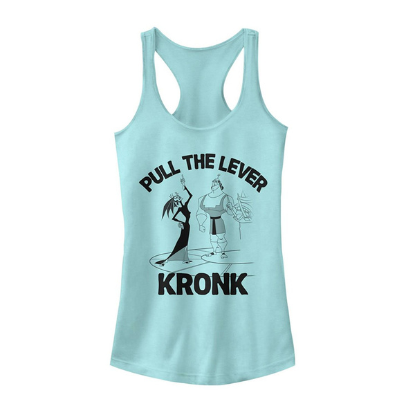 The Emperor's New Groove Kronk Pull Lever Junior's Tank Top | Wish