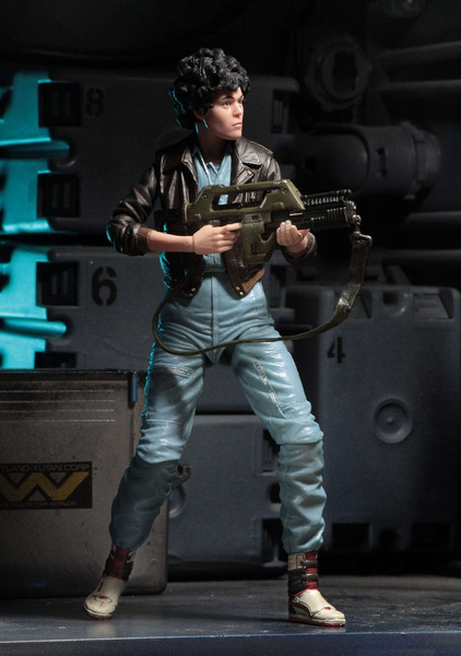 Hot Product Neca Aliens Series 12 Lt.Ellen Ripley Bomber Jacket Action ...