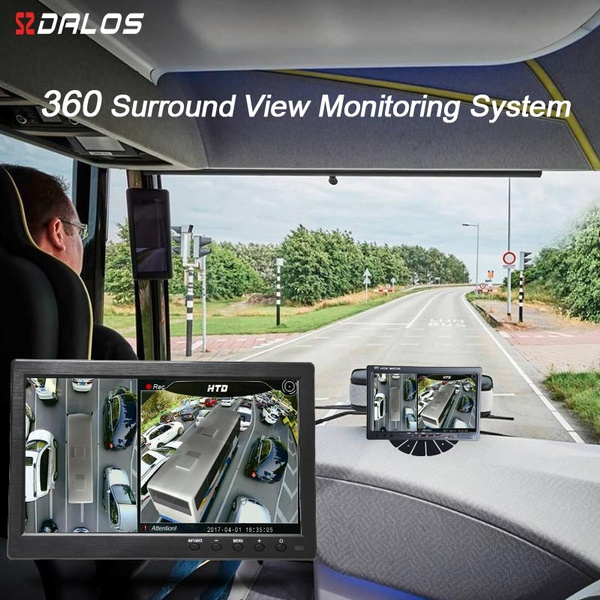 SZDALOS HD Bus Truck 3D Surround view Monitoring System 360 Degree with ...