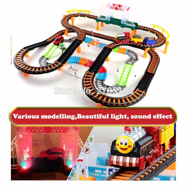 Two-Layer Thomas And Friends TrainsTrack Rail Car DIY Toy Car 3D Model ...