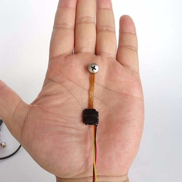 800TVL AHD HD Cctv Color White Screw Mini Camera Security Hidden SPY ...