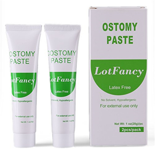 2PCS Ostomy Paste for Stoma Colostomy Ileostomy Skin Barriers,1-OZ Tube ...