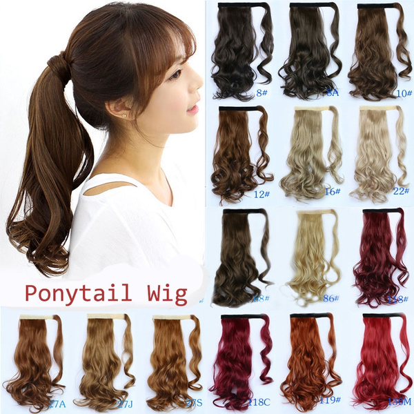 Velcro Wig Ponytail 15 Colors Available | Wish