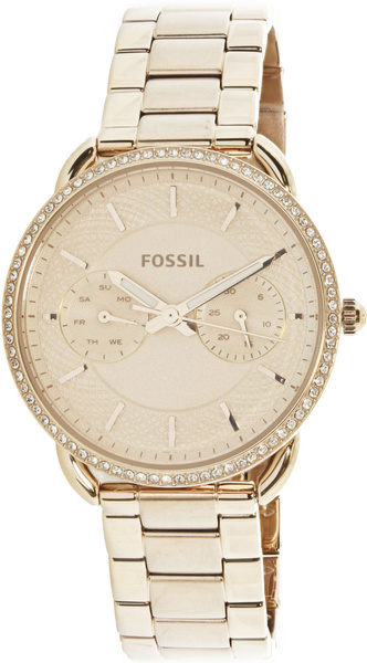 Fossil Women's Tailor ES4264 Rose-Gold Stainless-Steel Japanese Quartz ...