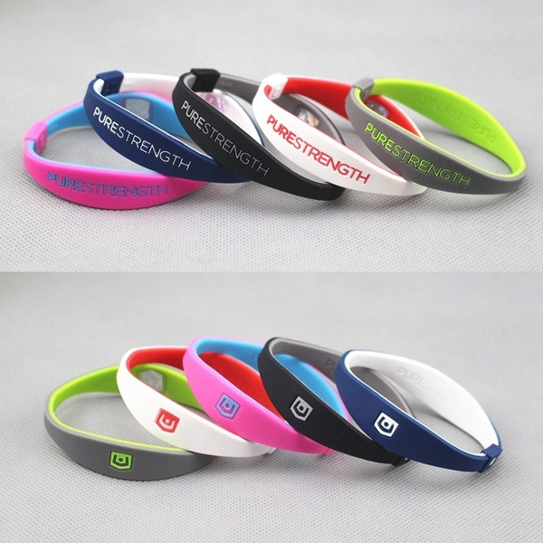 PureStrength Silicone Balance Wristband Boost Energy Level Improves ...