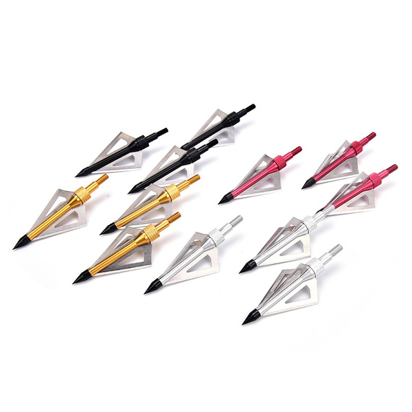 3pcs Archery Hunting Broadheads Bone Hunting Arrowhead Steel Arrow Head ... 3pcs Archery Hunting Broadheads Bone Hunting Arrowhead Steel Arrow Head ...