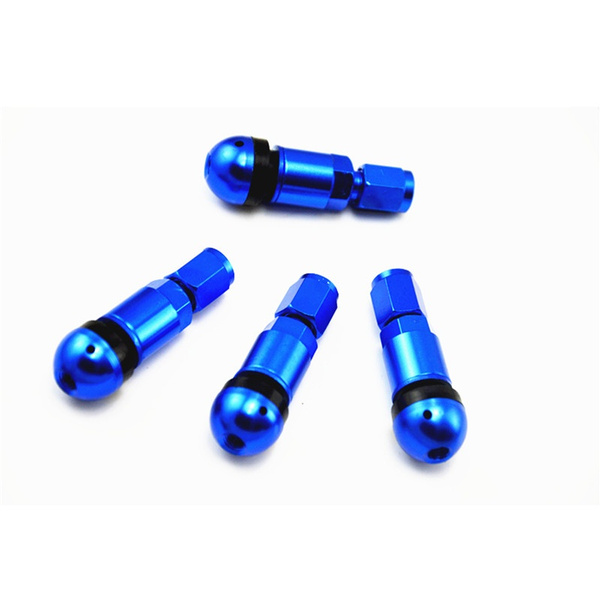 Universal 4pcs/Lot Car Wheel Tire Aluminum Tubeless Valves Stem Air ...