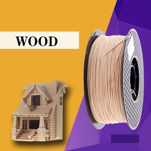 3D Printer Filament Wood Infused PLA 1.75mm 0.5KG / 1KG for RepRap MarkerBot More | Wish