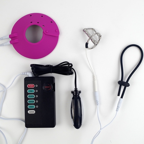 Electro Shock Estim Set Conductive Urethral Sounding Prostate Massage ...
