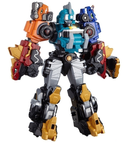 [TUBAn] Dinocore Ultra D-Saber Mammoth, 3 stages combining ...