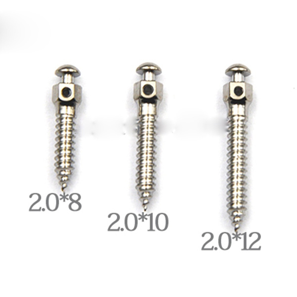 Dental mini screw implant micro screw self-drilling titanium 2.0x8 2 ...