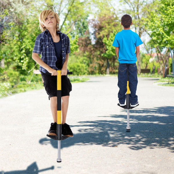 Single Pogo Stick Jackhammer Jump Stick Toy Gift Kids Children Balance ...