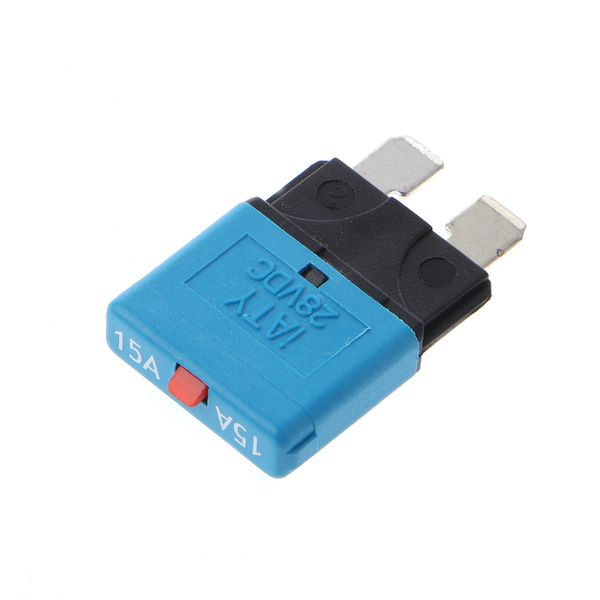 Circuit Breaker Blade Fuse 28V Resettable 5-30A Marine Rally Automotive ...