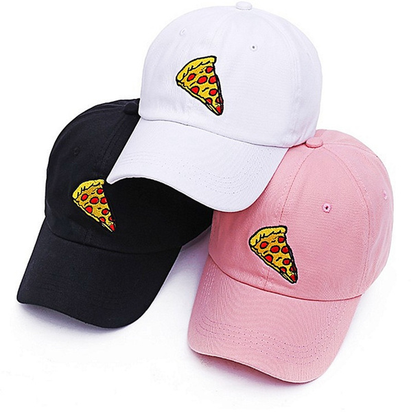1 Pc New Pizza Embroidery Baseball Cap Trucker Hat for Women Men Unisex ...