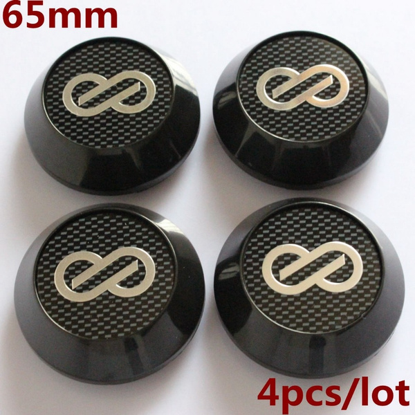 65MM ENKEI Logo Sticker Emblema Wheel Center Cap Hub Caps Wheels Cover ...